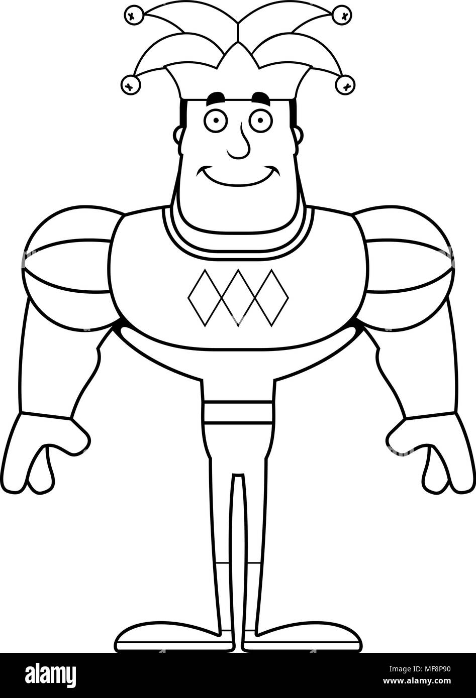 A cartoon jester smiling Stock Vector Image & Art - Alamy