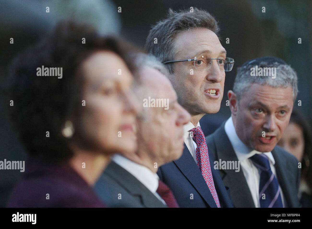 Members of the Board of Deputies (left to right) Gillian Merron ...