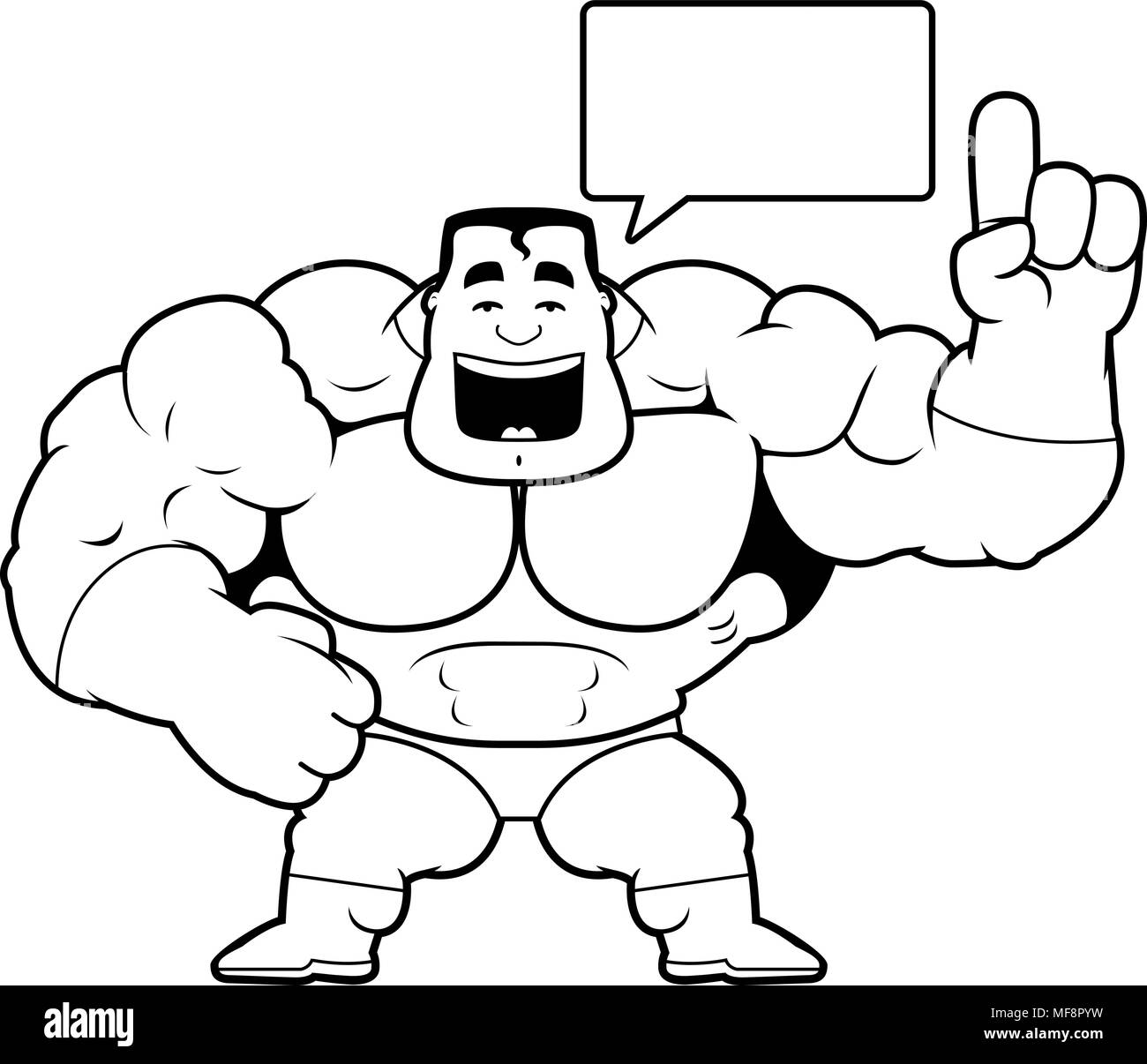 A cartoon illustration of a superhero talking Stock Vector Image & Art ...
