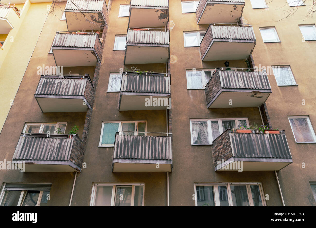 old, poor houses in Berlin, Kreuzberg Stock Photo - Alamy