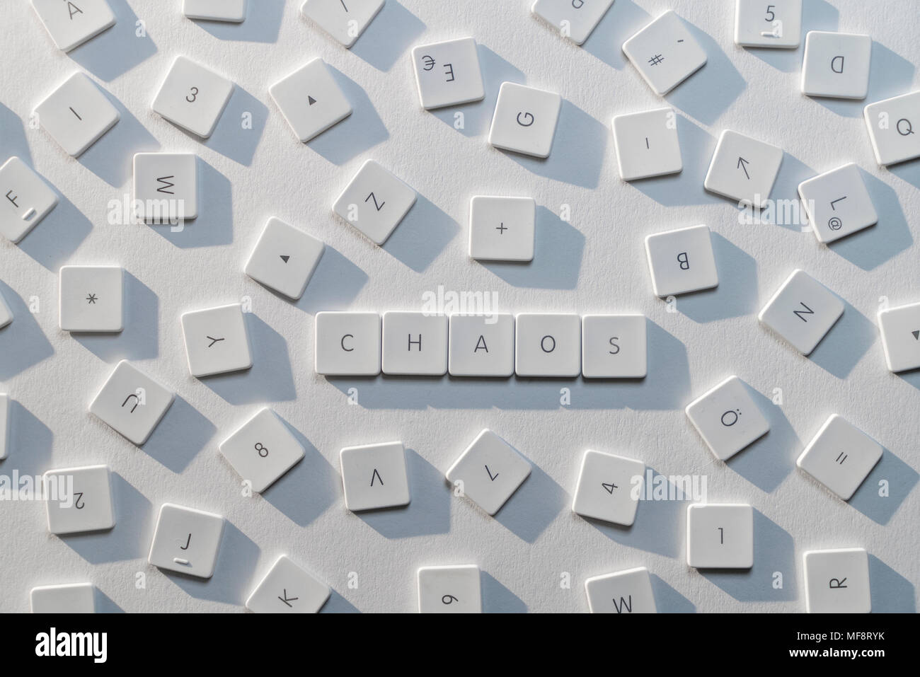 Chaos word hi-res stock photography and images - Alamy