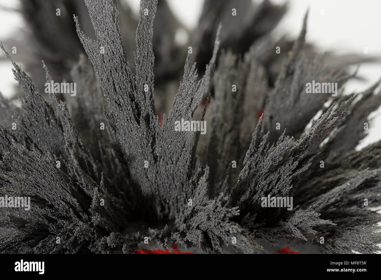 Very large powerful industrial magnet illustrating magnetic force and ...