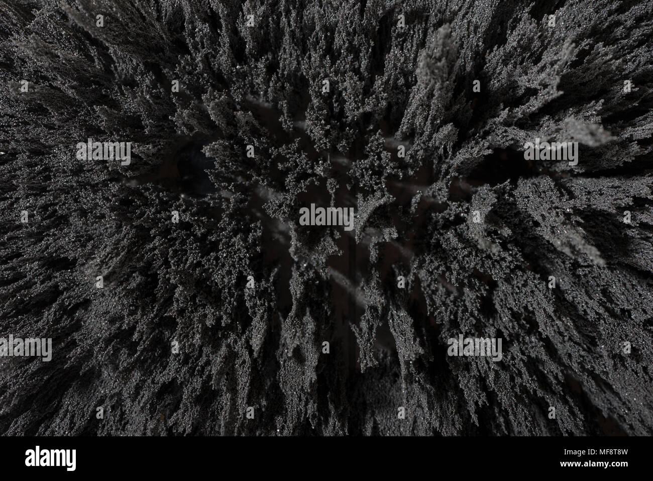 Very large powerful industrial magnet illustrating magnetic force and ...