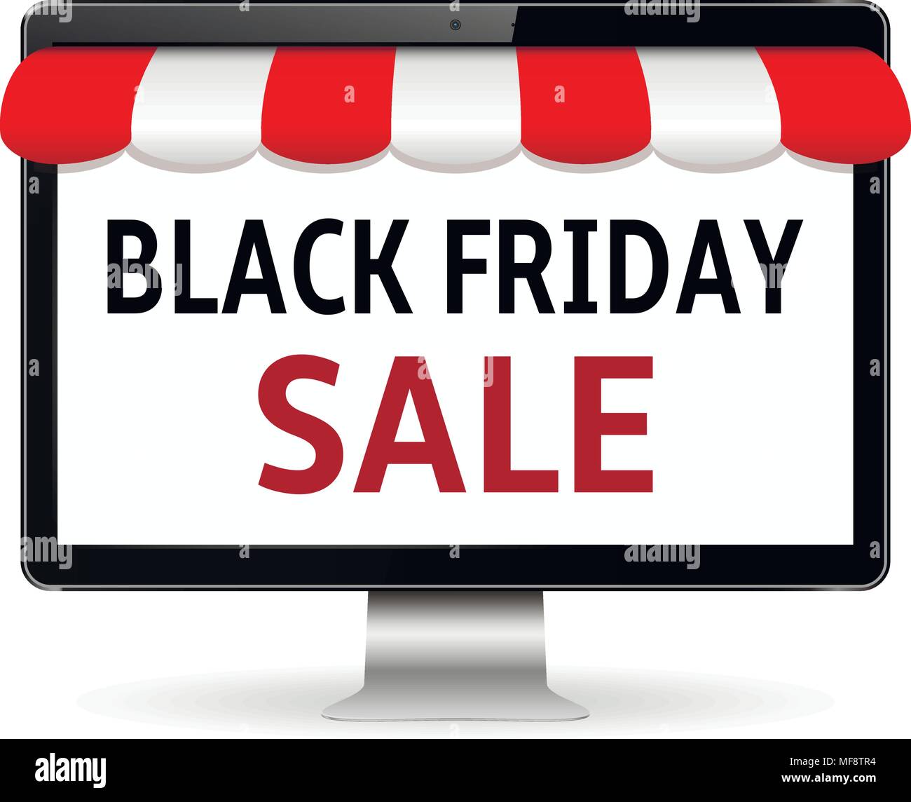 Digital shop display Stock Vector Images - Alamy