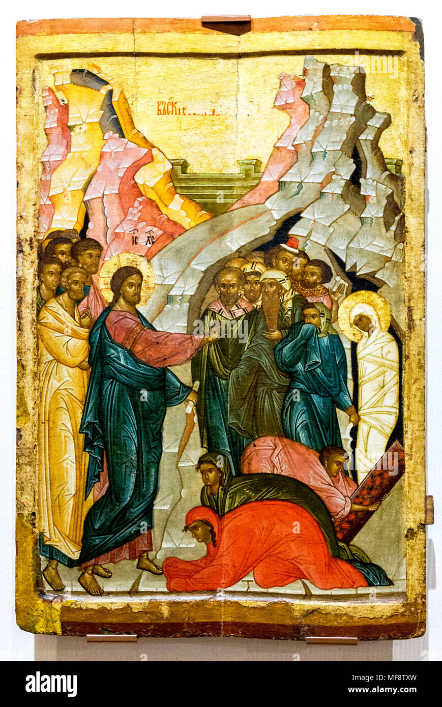 Veliky Novgorod, Russia - August 17, 2017: Antique Russian orthodox ...