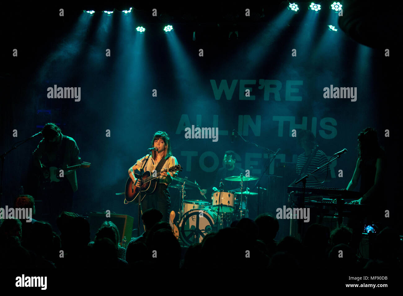 Madison, Wisconsin, USA. 22nd Apr, 2018. ALYNDA SEGARRA and CHARLIE ...