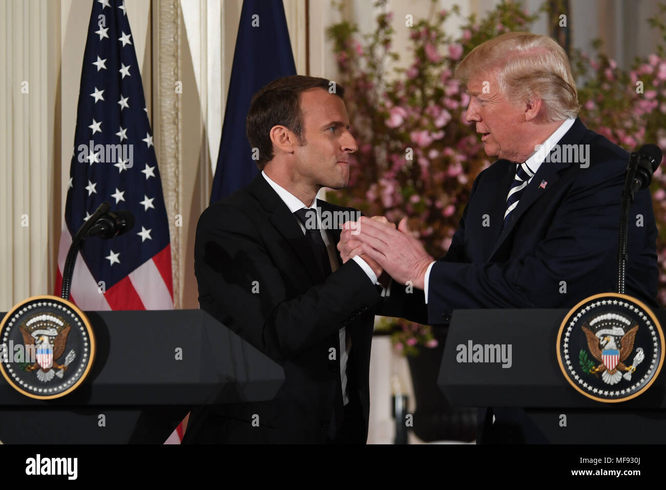 Washington, District of Columbia, USA. 24th Apr, 2018. President Donald ...