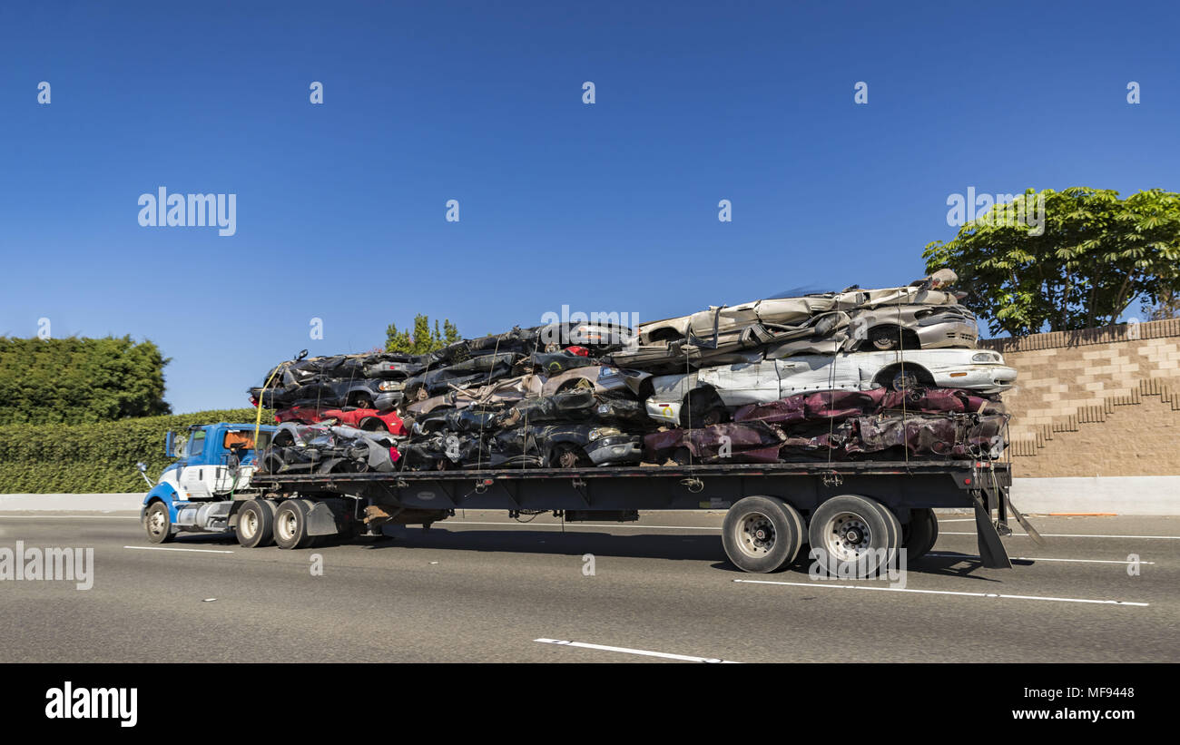 Wreck wreckage usa california hi-res stock photography and images - Alamy