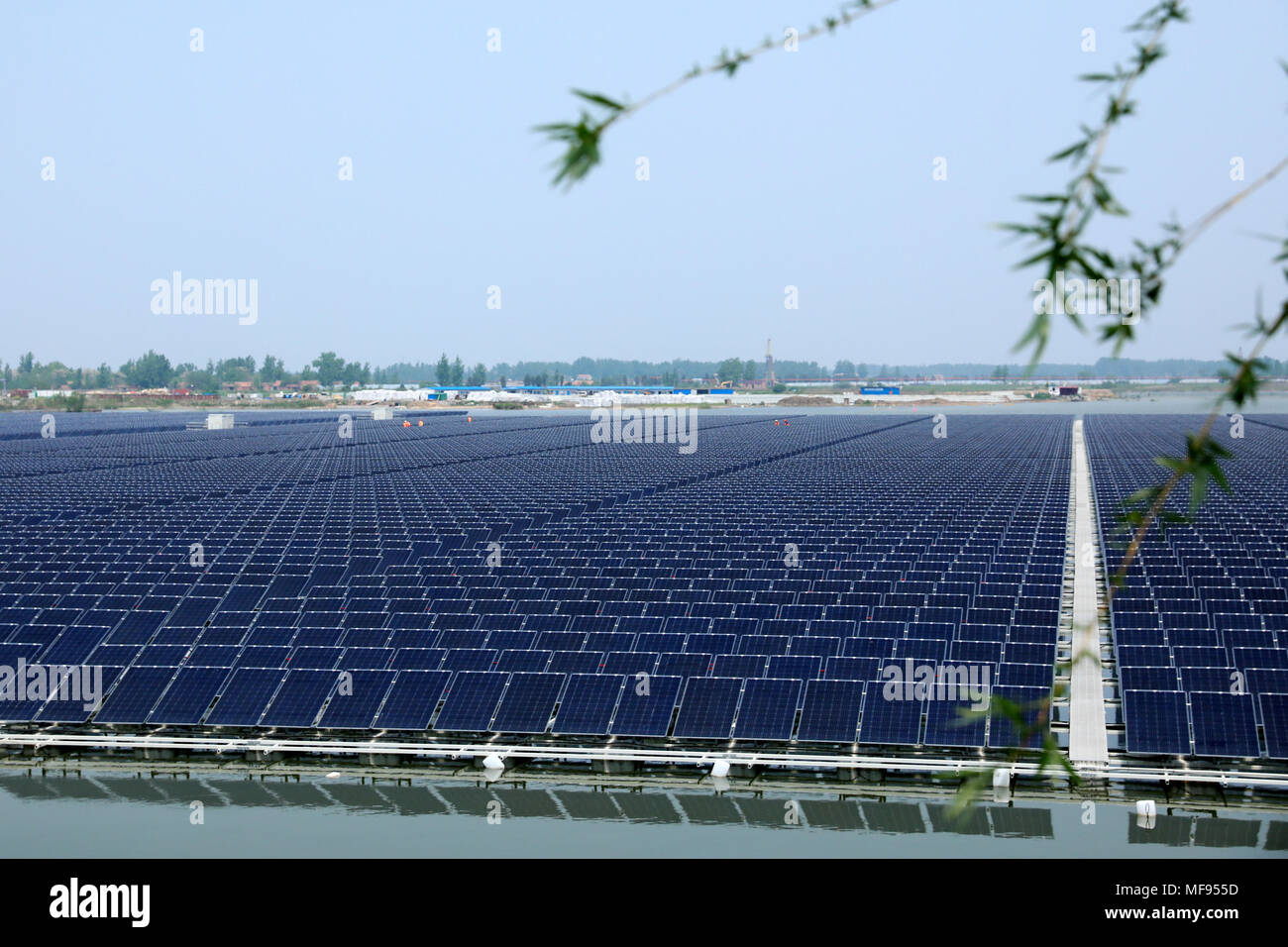 Large scale solar power plant hi-res stock photography and images - Alamy