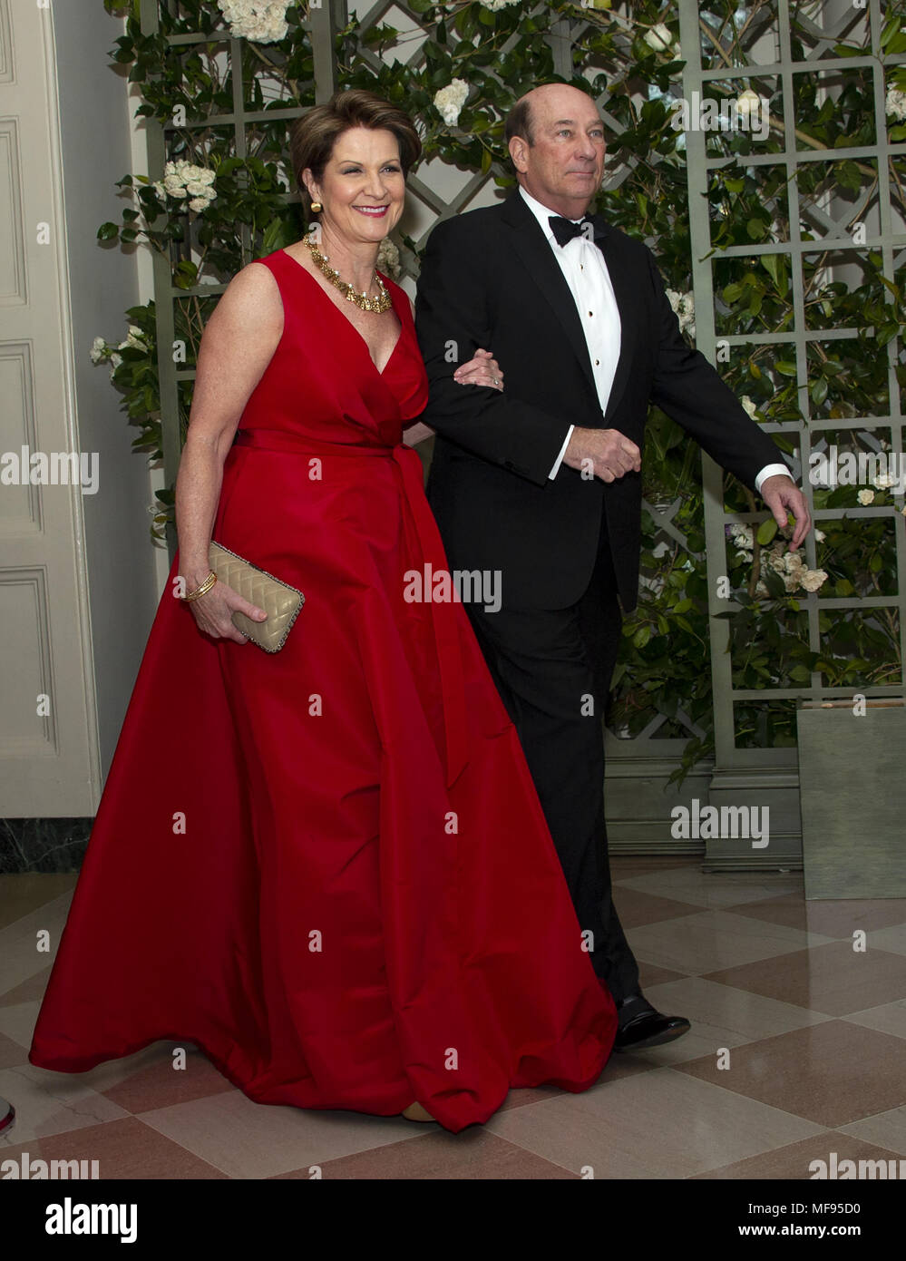 Washington, District of Columbia, USA. 24th Apr, 2018. Marillyn Hewson ...