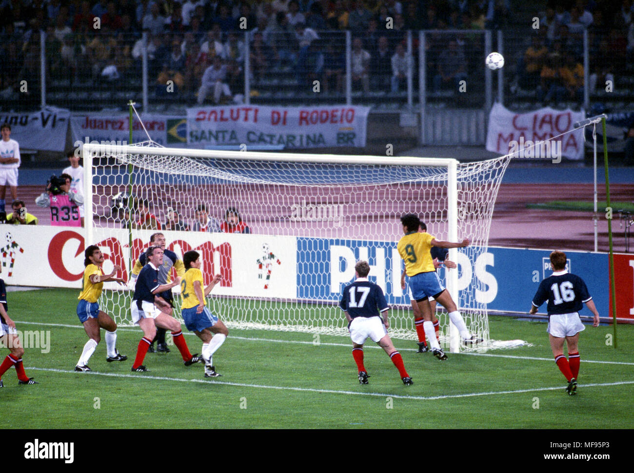 FIFA World Cup - Italia 1990 20.6.1990, Stadio Delle Alpi, Turin, Italy ...