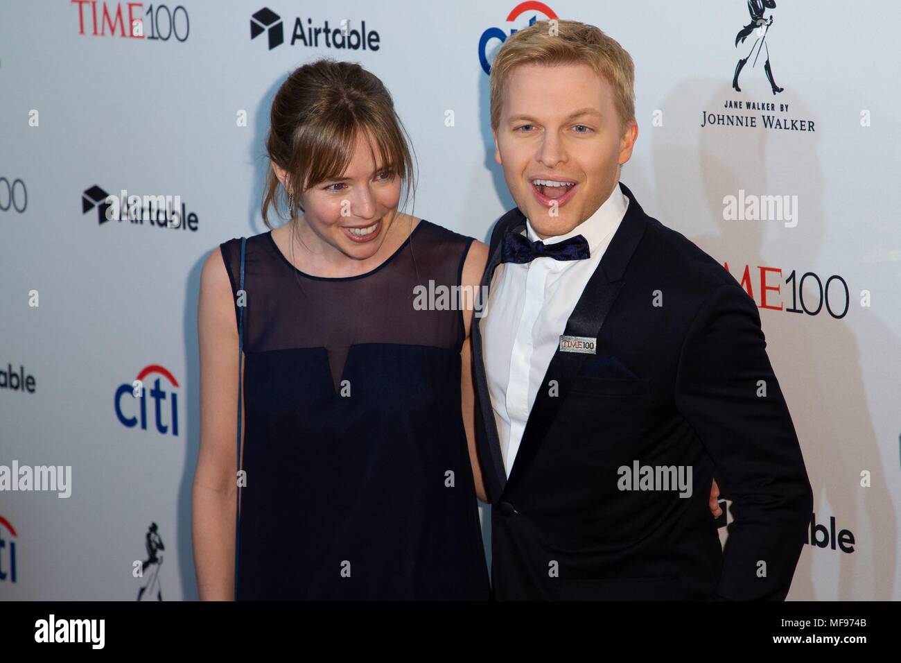 New York, NY, USA. 24th Apr, 2018. Emily Nestor, Ronan Farrow at ...