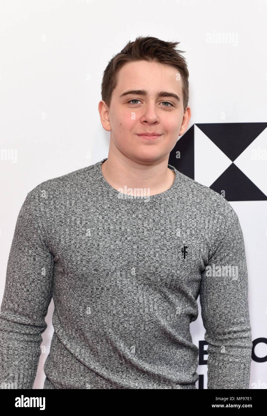 New York, NY, USA. 24th Apr, 2018. Sam McCarthy at arrivals for ALL ...