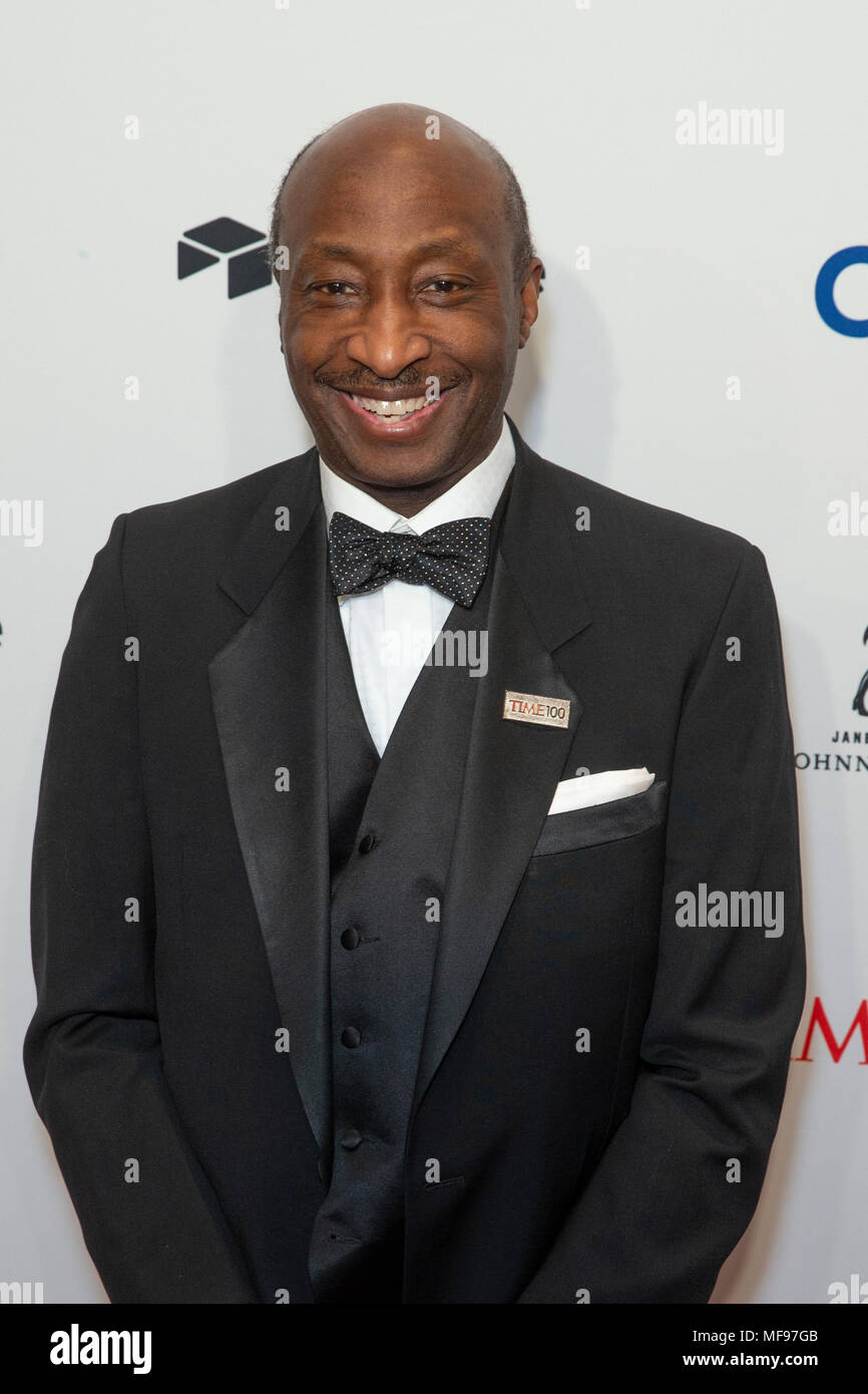New York, NY - April 24, 2018: Kenneth Frazier attends 2018 Time 100 ...