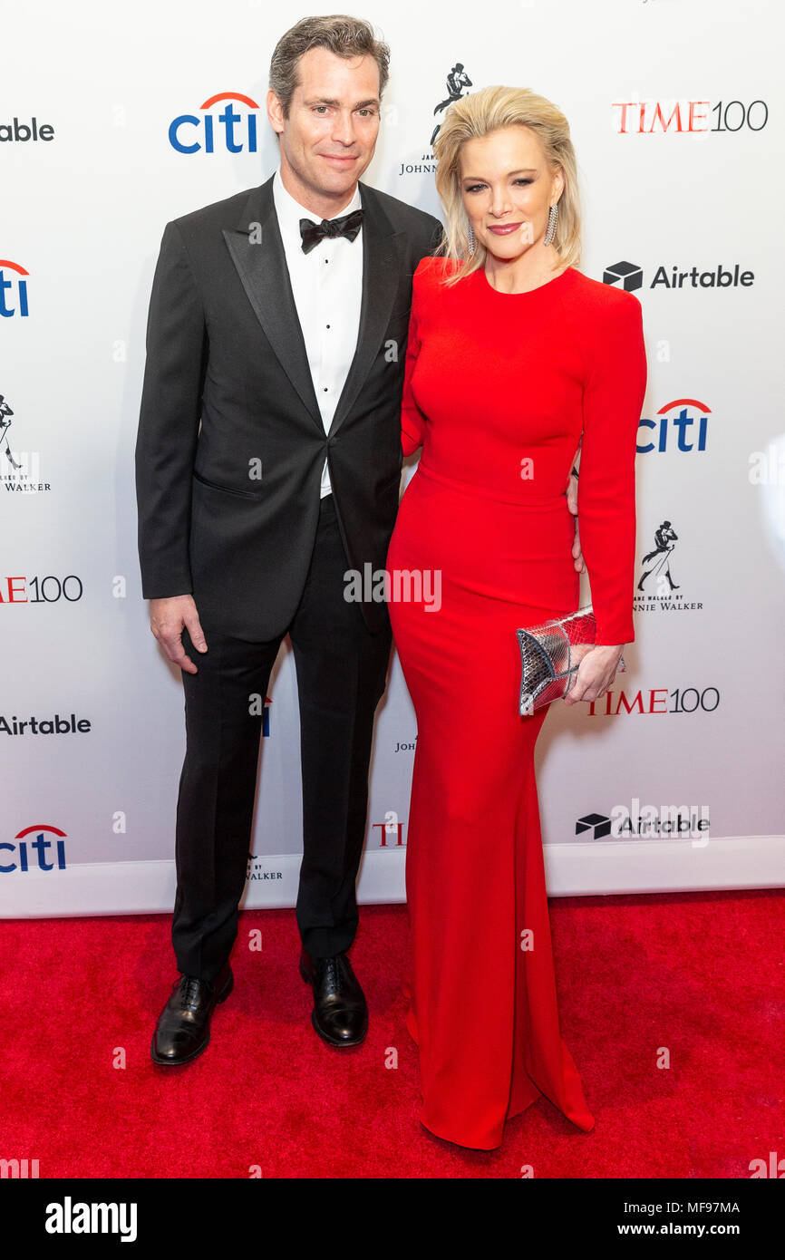 New York, NY - April 24, 2018: Douglas Brunt and Megyn Kelly attend ...