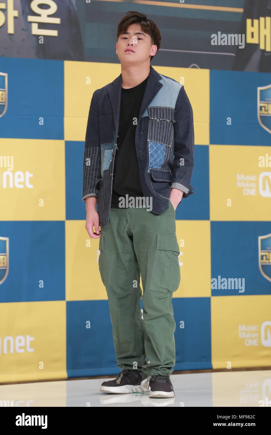 Seoul, Korea. 24th Apr, 2018. Haon Kim, Webster Bae, Vinxen Lee etc ...