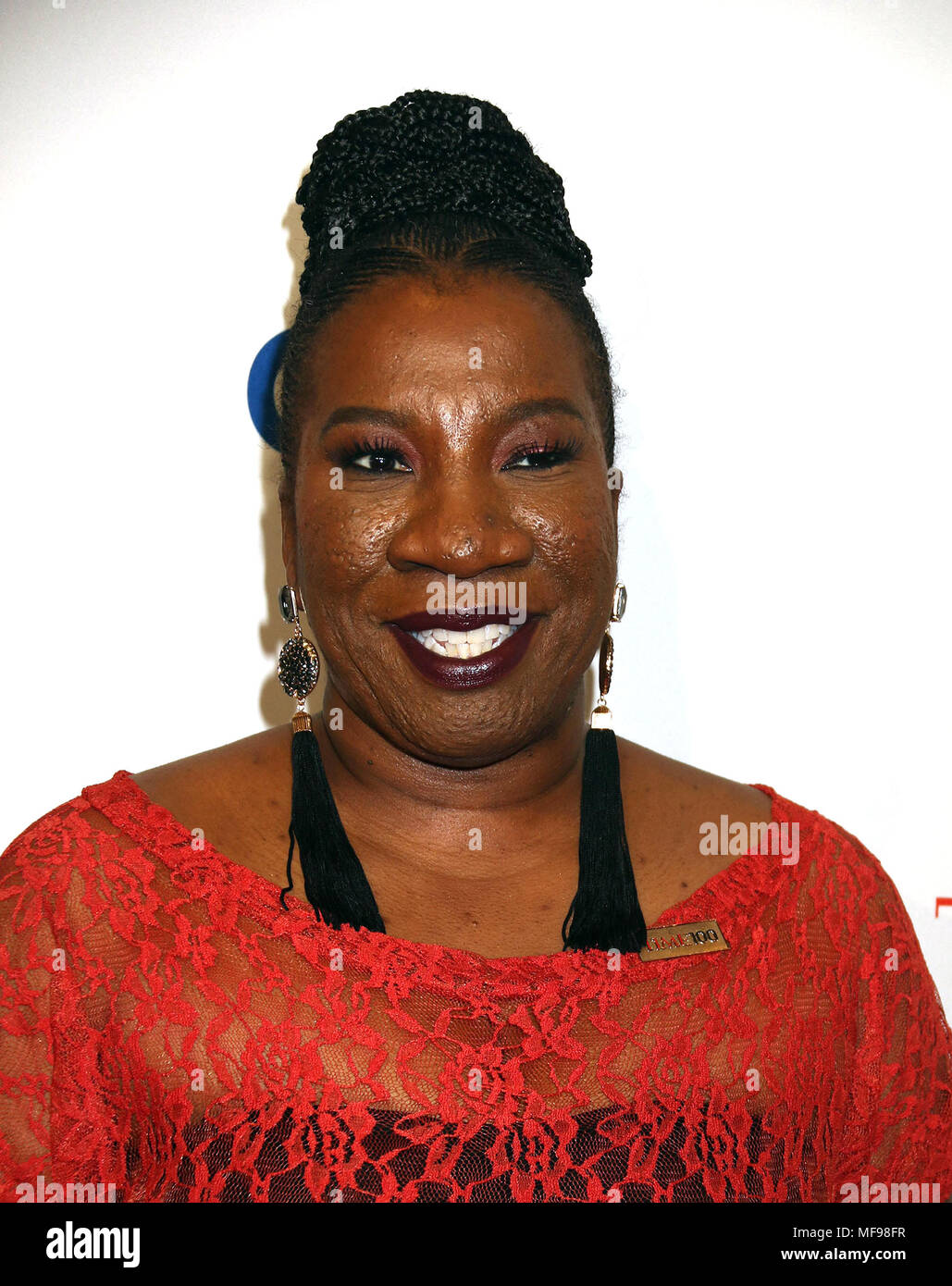 New York City, New York, USA. 24th Apr, 2018. 'Me Too' activist TARANA ...