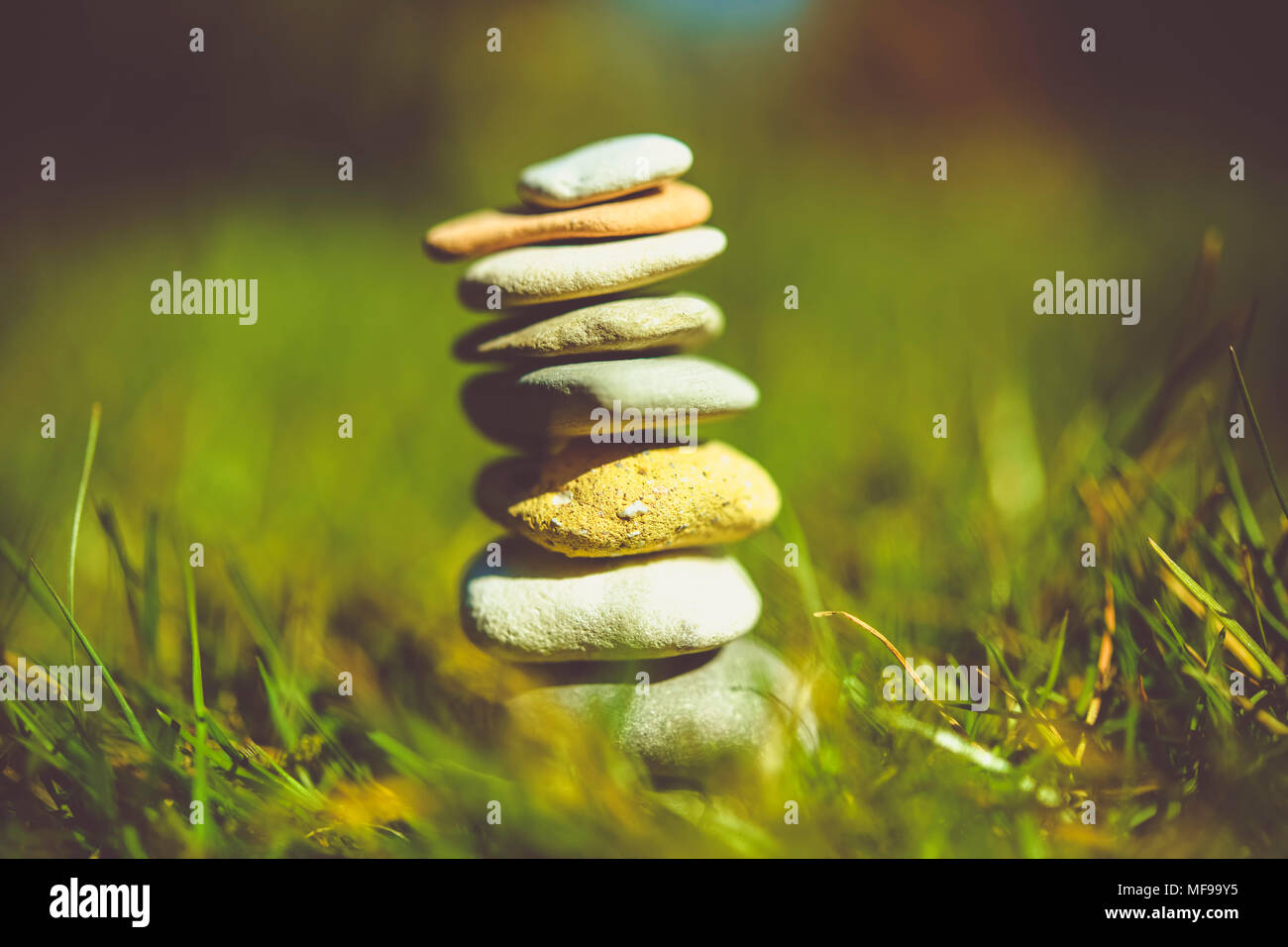Naturally balanced stones hi-res stock photography and images - Alamy