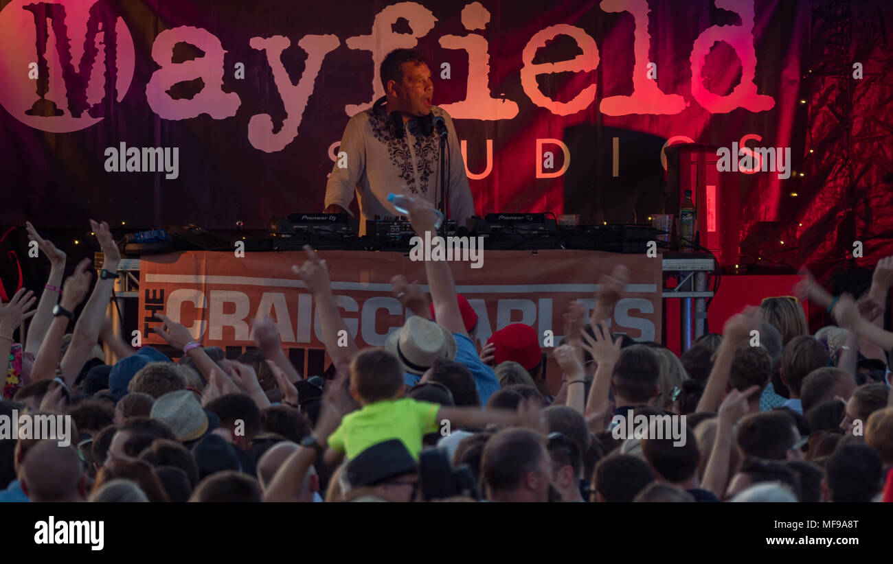 Craig Charles Performing on the Mayfield Studios Stage at at Victorious ...