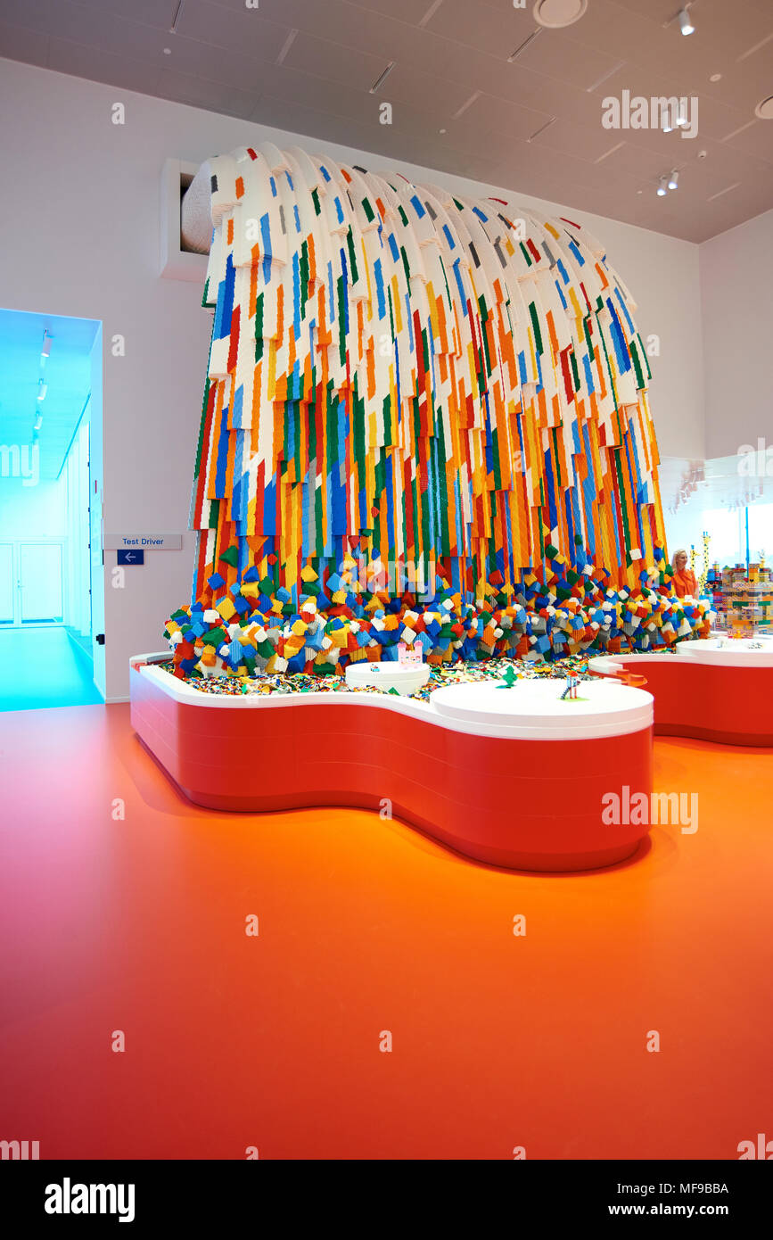 Lego House Red Zone Stock Photo - Alamy