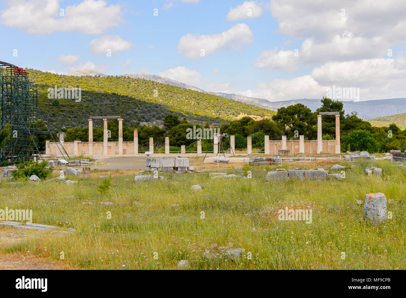 Abaton of epidaurus hi-res stock photography and images - Alamy