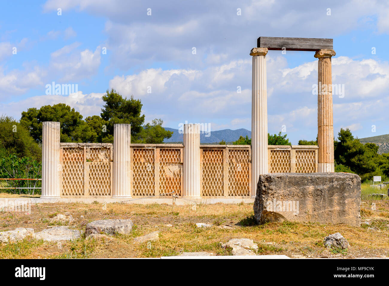 Abaton of epidaurus hi-res stock photography and images - Alamy