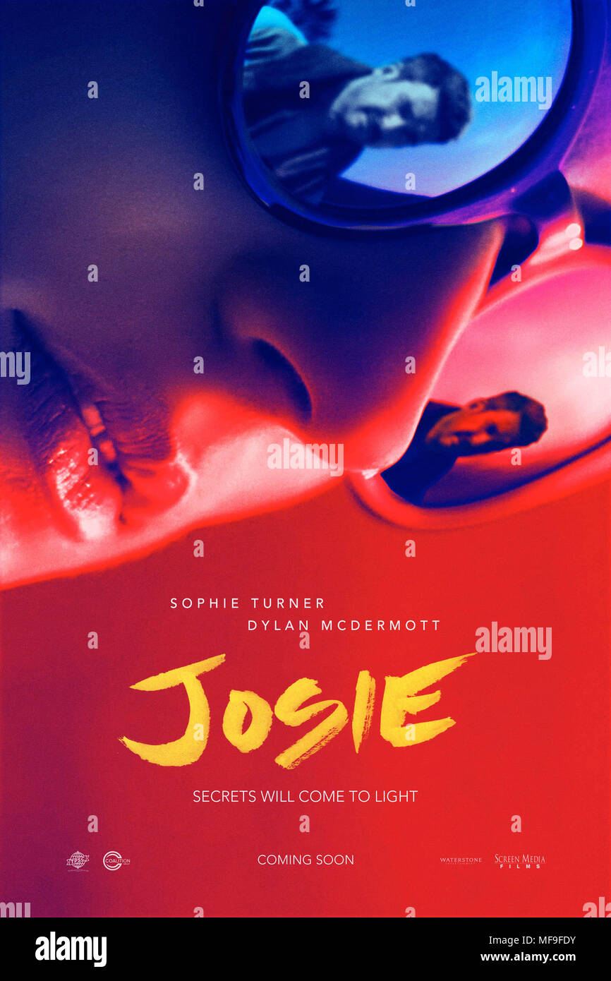 JOSIE, US advance poster, Sophie Turner, in lenses: Dylan McDermott ...