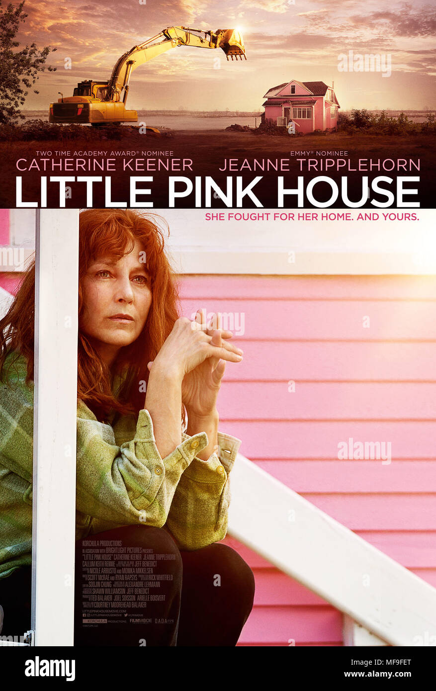 LITTLE PINK HOUSE, US poster, Catherine Keener, 2017. © Dada Films ...