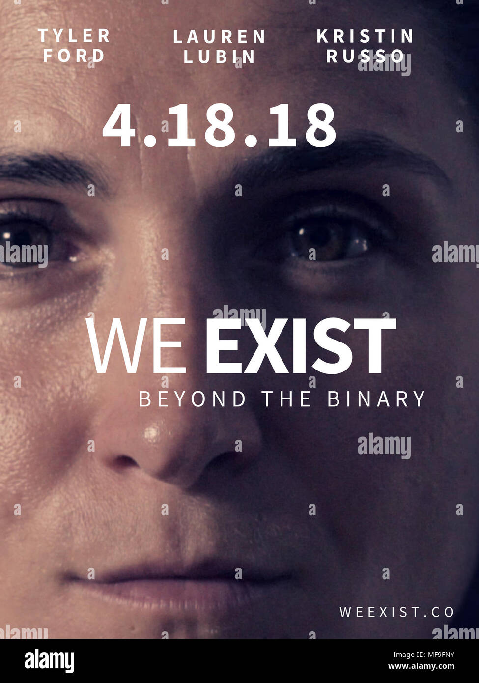 WE EXIST: BEYOND THE BINARY, US poster, Lauren Lubin, 2018. © Flannel ...