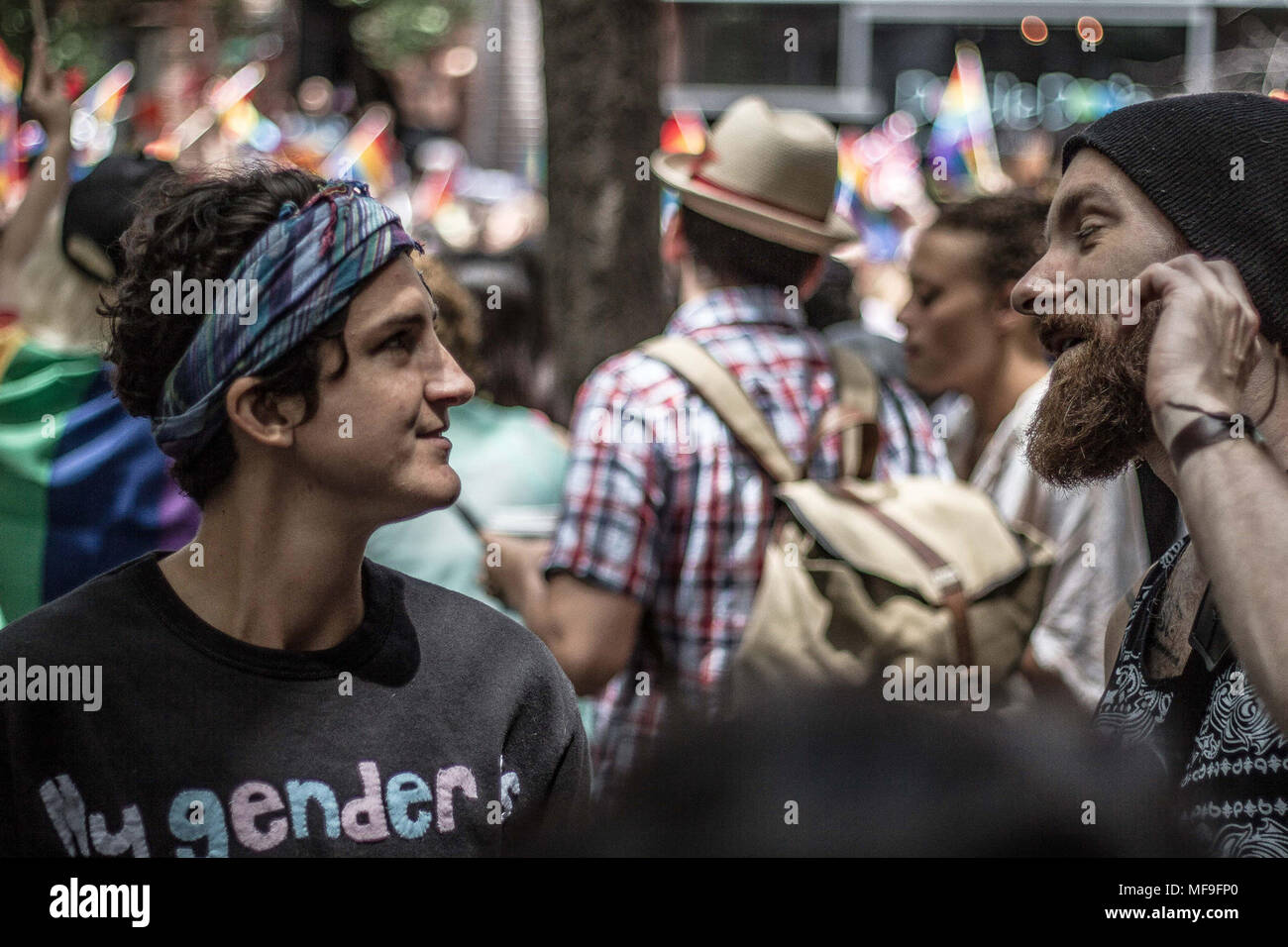 WE EXIST: BEYOND THE BINARY, Lauren Lubin (left), 2018. © Flannel ...