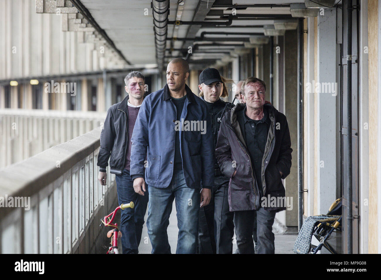 RELLIK, front, from left: Michael Wildman, Richard Dormer, (Season 1 ...