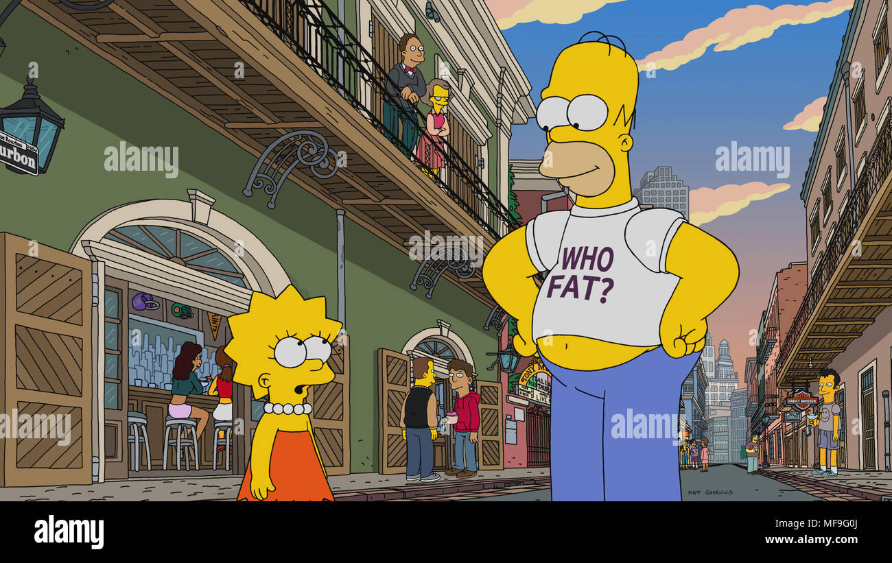 THE SIMPSONS, from left: Lisa Simpson, Homer Simpson, 'Lisa Gets The ...