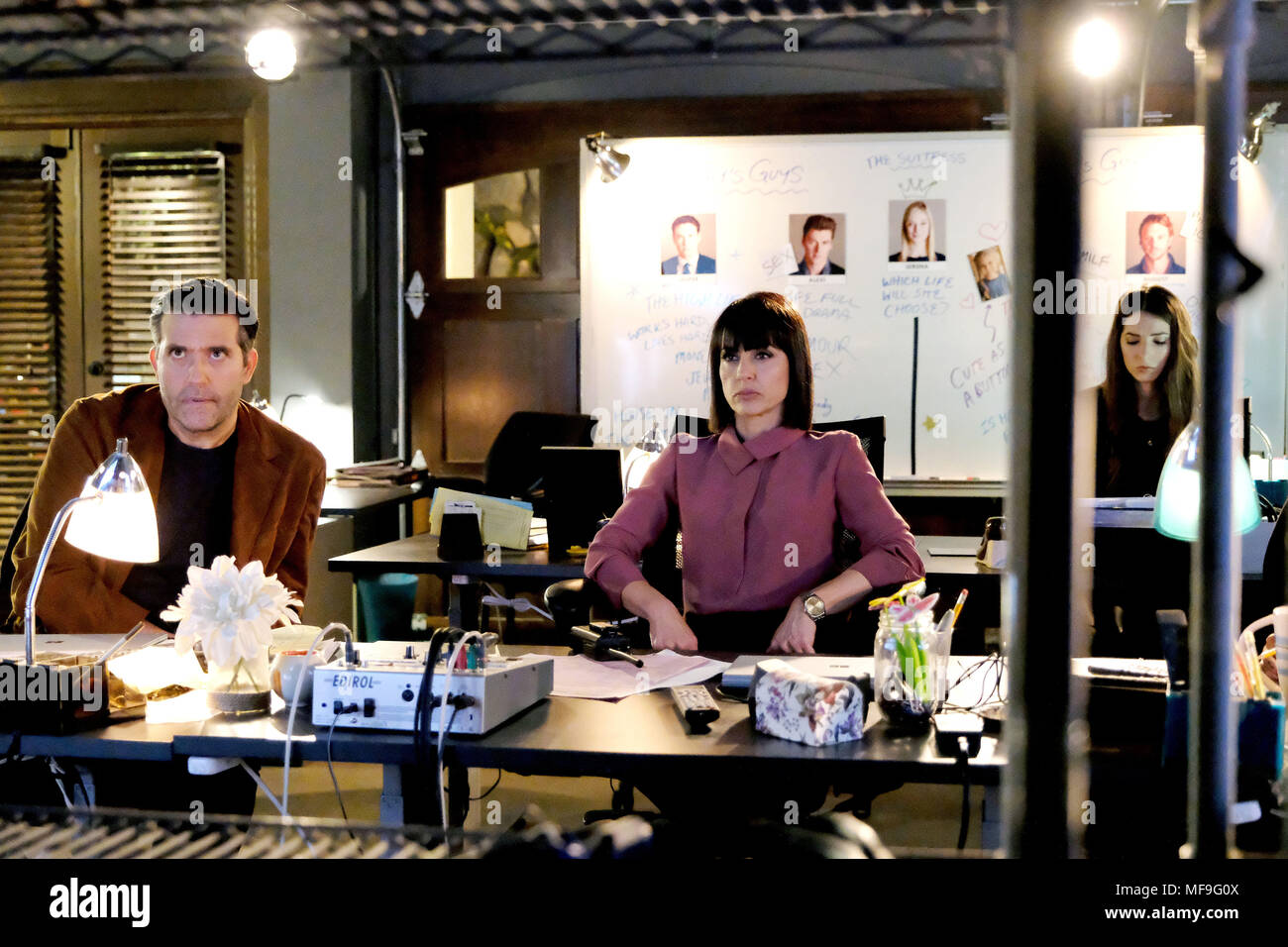 UNREAL, front, from left: Craig Bierko, Constance Zimmer, 'Recurrent ...
