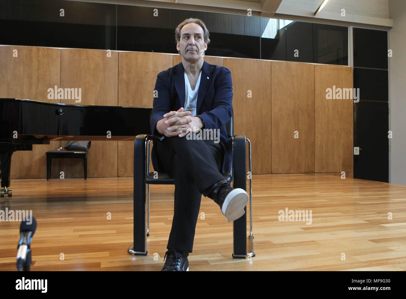 Music composer ALEXANDRE DESPLAT gives a masterclass to Greek young ...