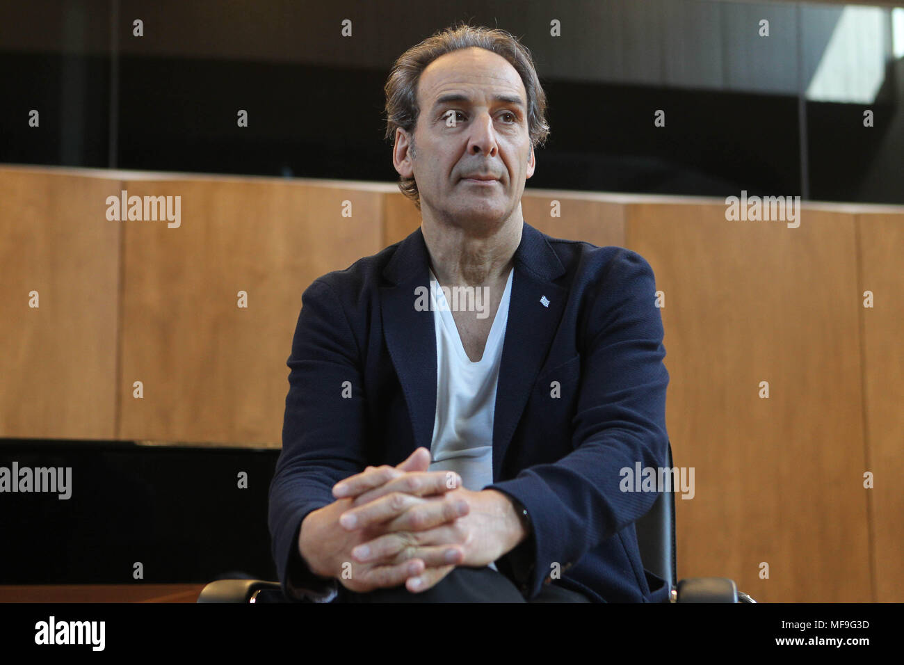 Music composer ALEXANDRE DESPLAT gives a masterclass to Greek young ...