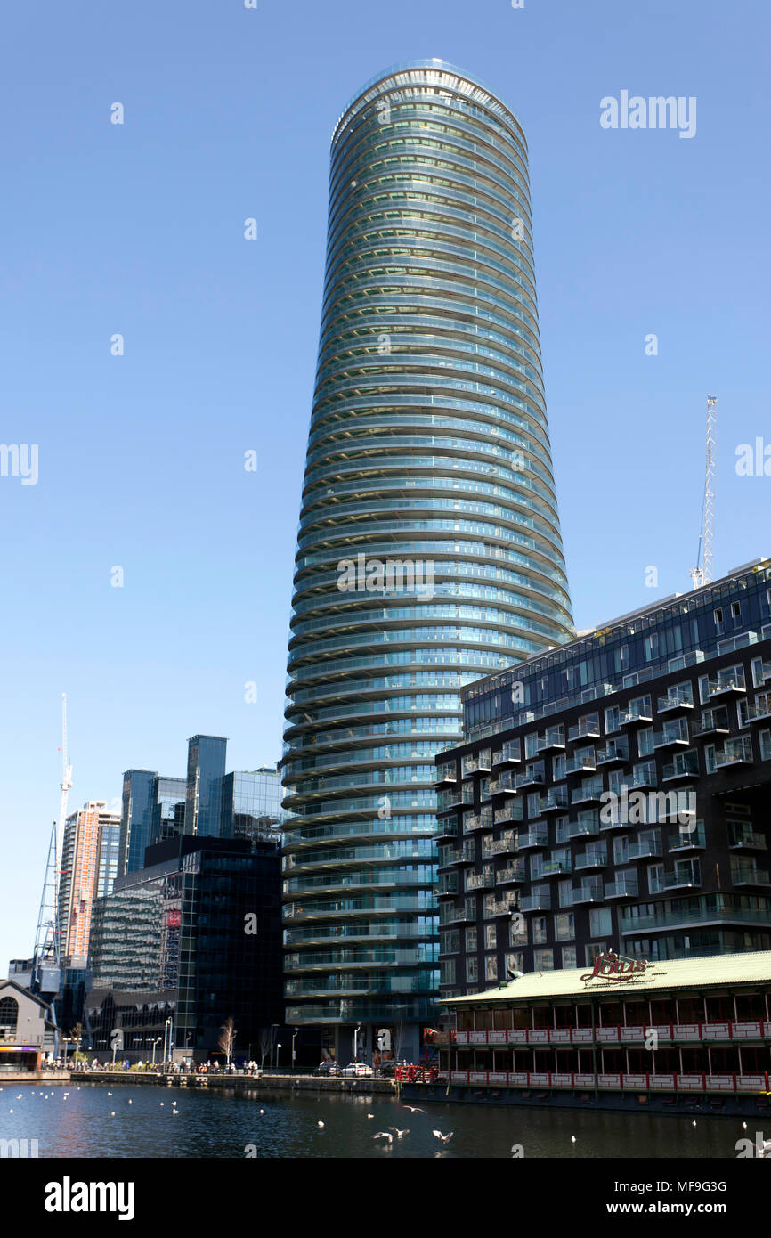 The Arena Tower, (formerly known as Baltimore Tower) on the edge of ...