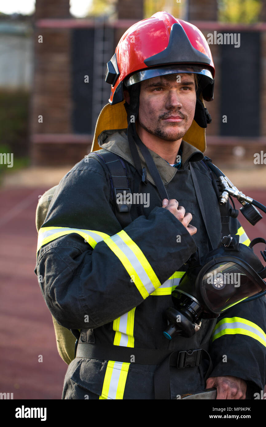 Fireman coat hi-res stock photography and images - Alamy
