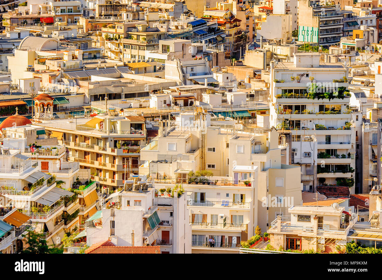 Panorama of Athens, the capital of Greece Stock Photo - Alamy