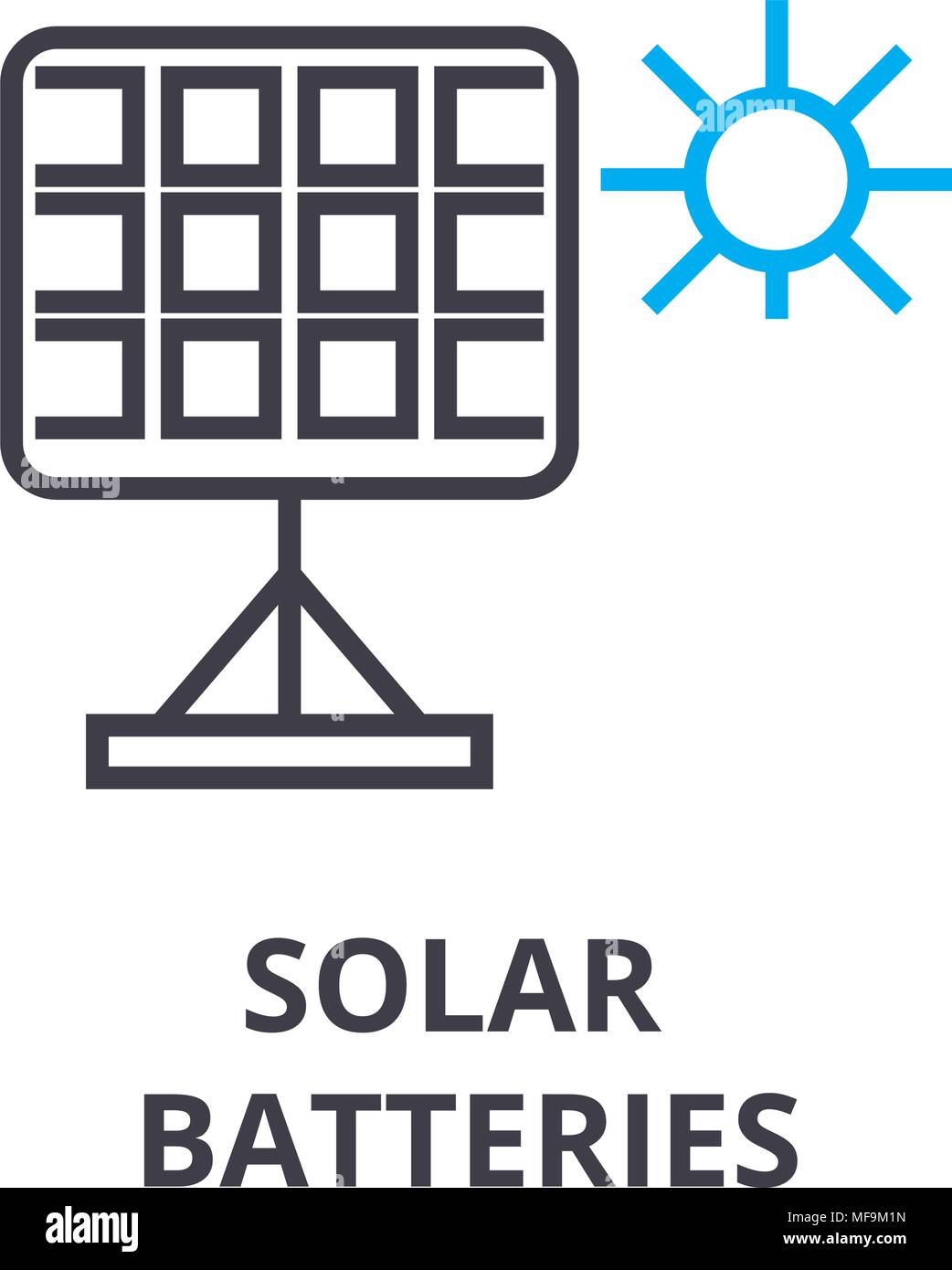 Solar wind batteries hi-res stock photography and images - Alamy