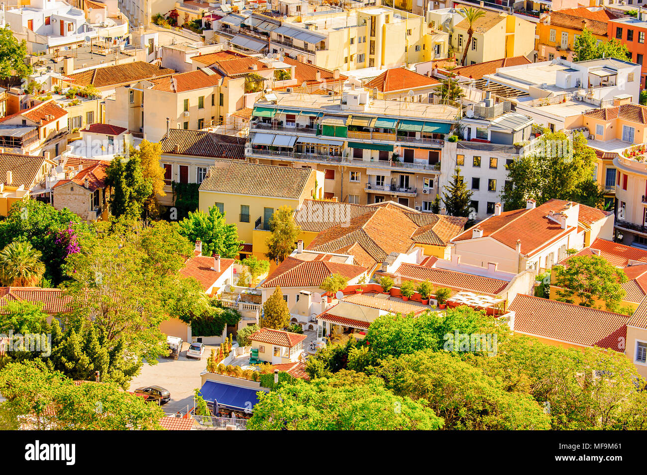 Panorama of Athens, the capital of Greece Stock Photo - Alamy