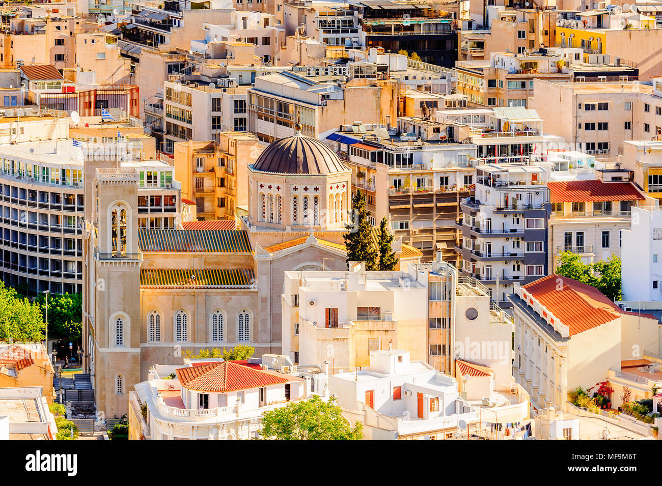 Panorama of Athens, the capital of Greece Stock Photo - Alamy
