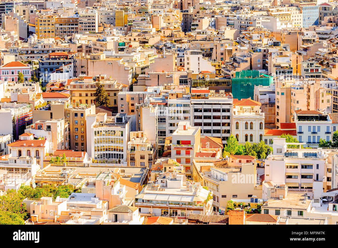 Panorama of Athens, the capital of Greece Stock Photo - Alamy