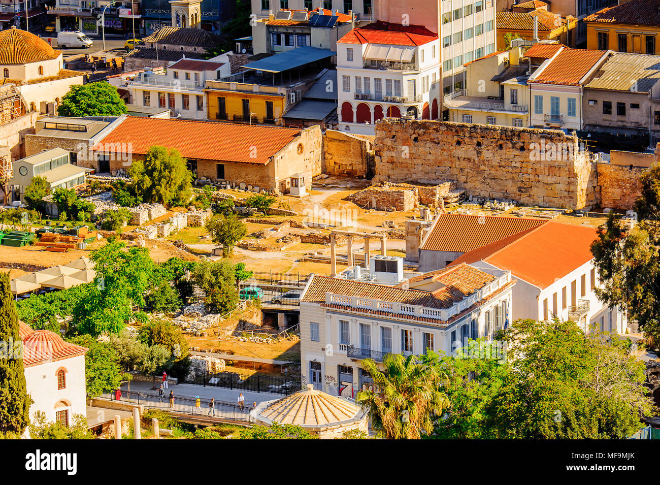 Aerial view of Athens, the capital of Greece Stock Photo - Alamy