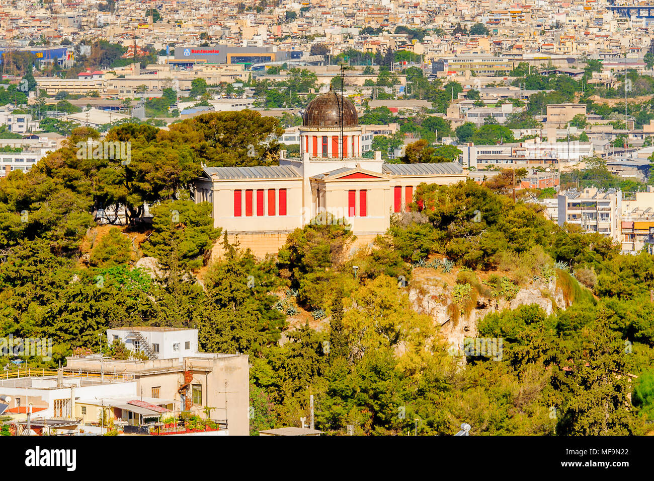 Aerial view of Athens, the capital of Greece Stock Photo - Alamy
