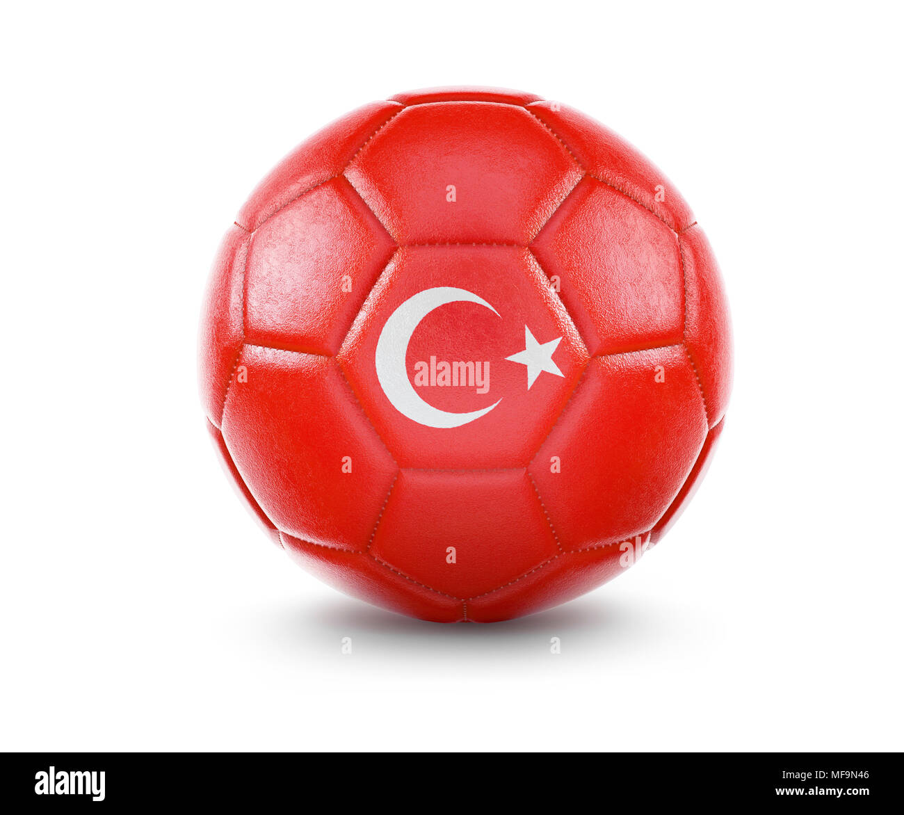 Soccer ball national flag turkey hi-res stock photography and images ...