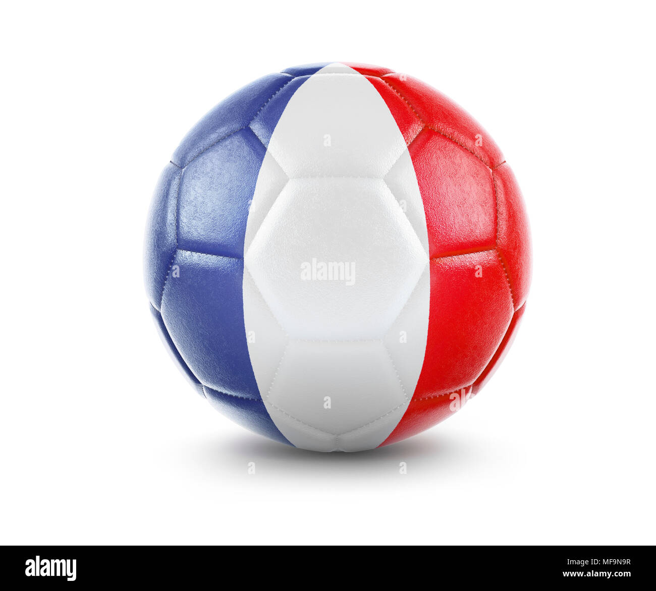 Realistic soccer ball flag france hi-res stock photography and images ...