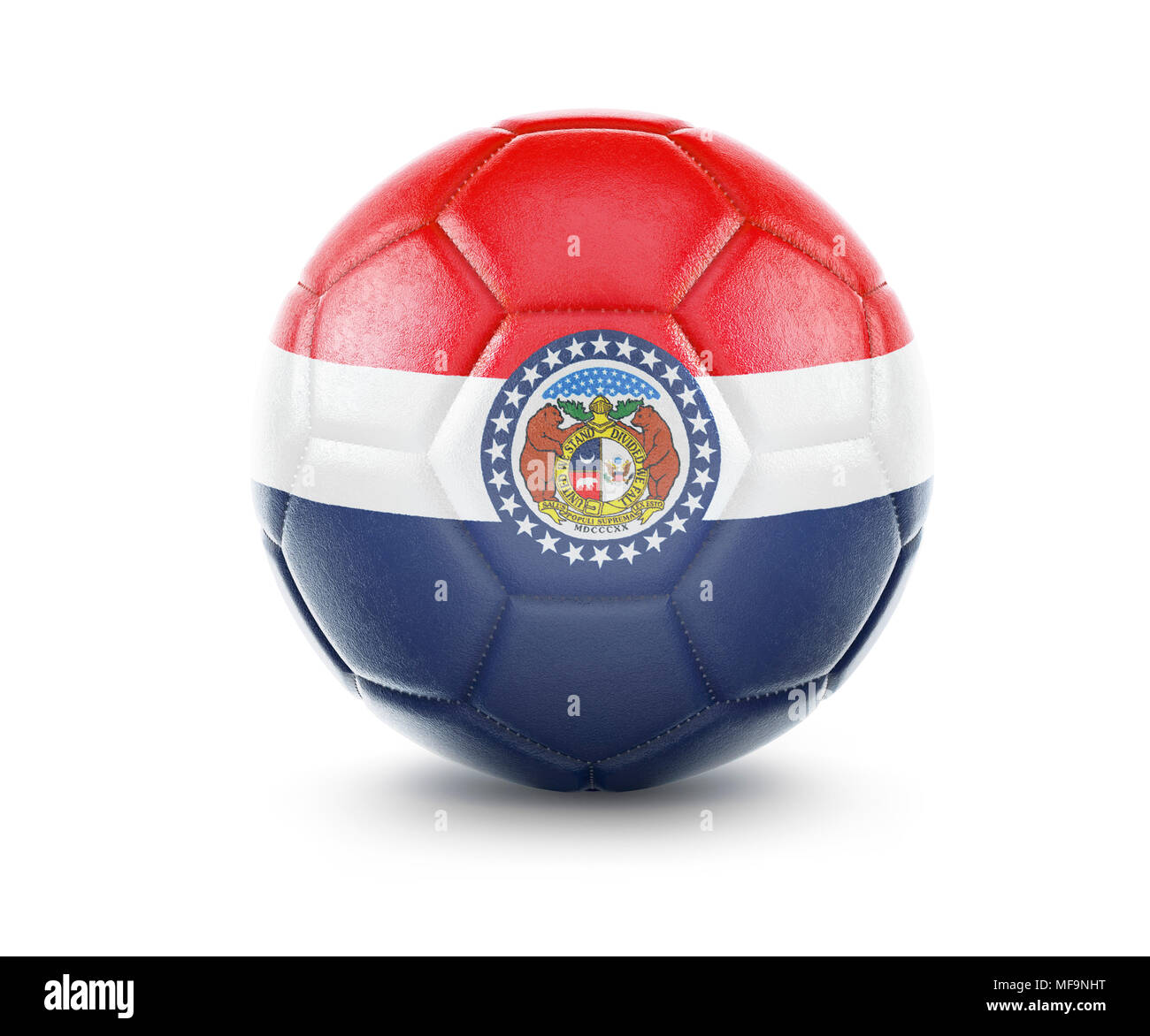 Missouri 3d flag hi-res stock photography and images - Alamy