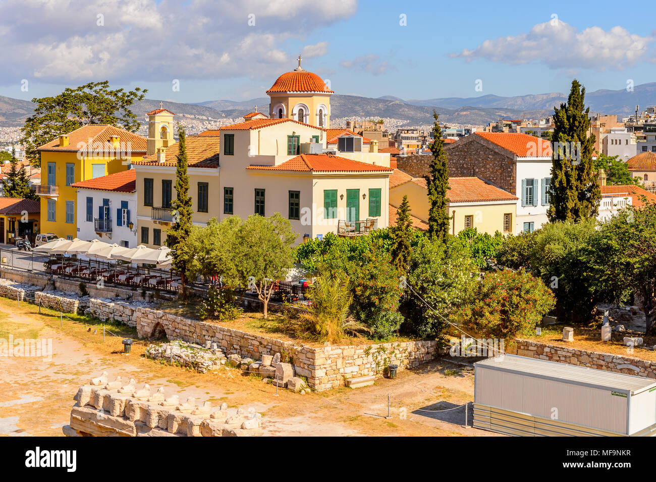 Roman forum, Agora of Athens, Greece Stock Photo - Alamy