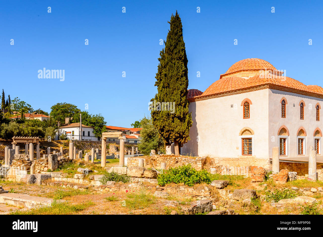 Agora of Athens, Greece Stock Photo - Alamy