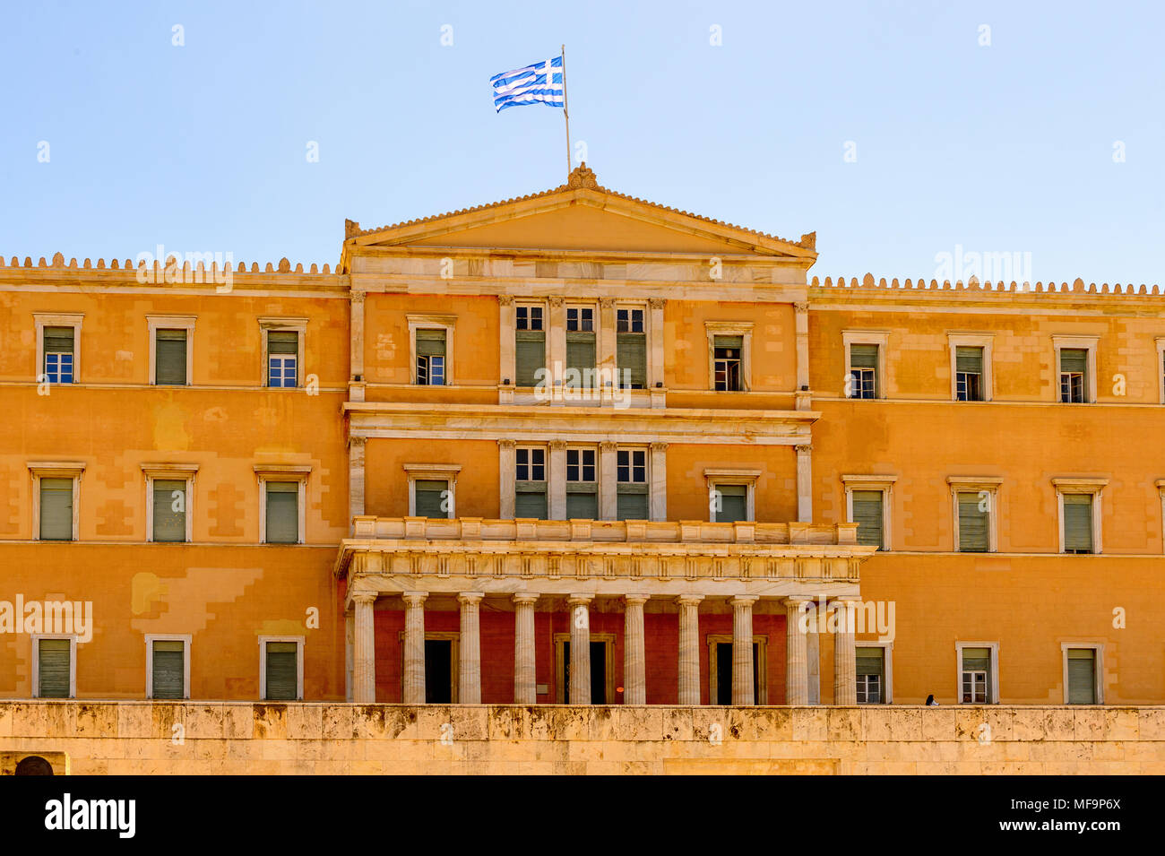 Hellenic Parliament building, Greece Stock Photo - Alamy